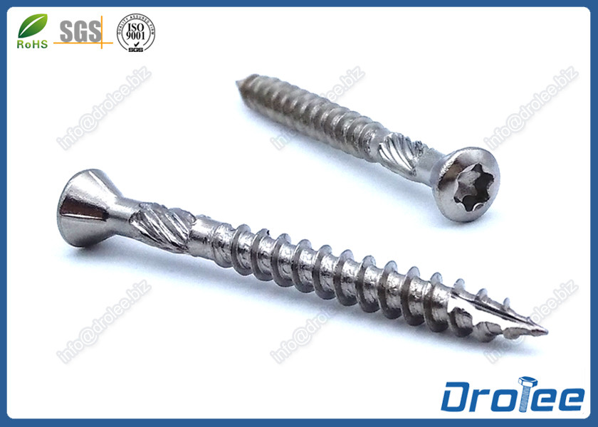 5 x 60 mm 410 Stainless Steel Timber Wood Decking Screw Type 17